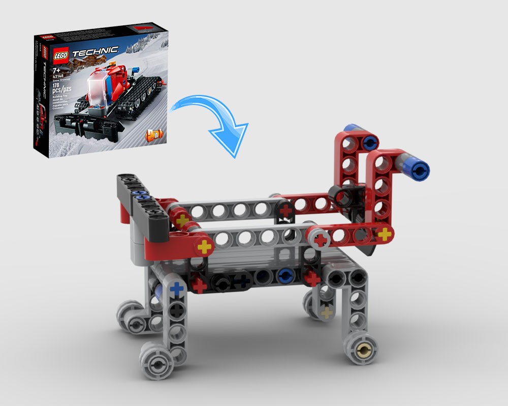 LEGO MOC Shopping Cart 42148 Alternative by ErikGS | Rebrickable ...
