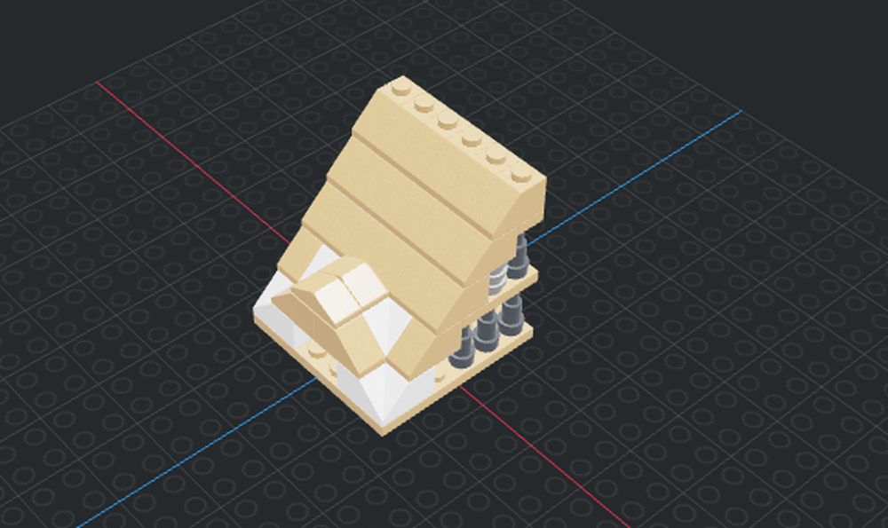 LEGO MOC modular temple front by wolflord | Rebrickable - Build with LEGO