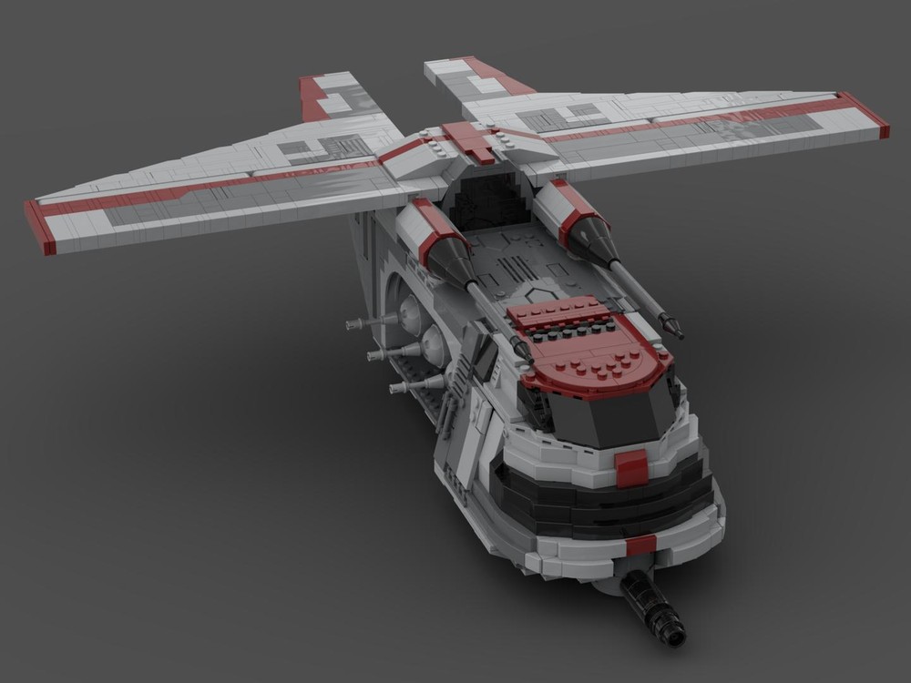 LEGO MOC Republic Advanced Gunship Fighter by ThrawnsRevenge ...