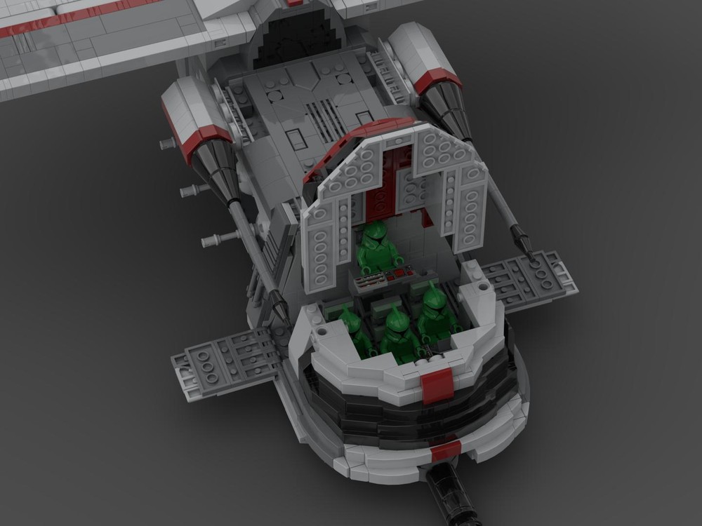 LEGO MOC Republic Advanced Gunship Fighter by ThrawnsRevenge ...