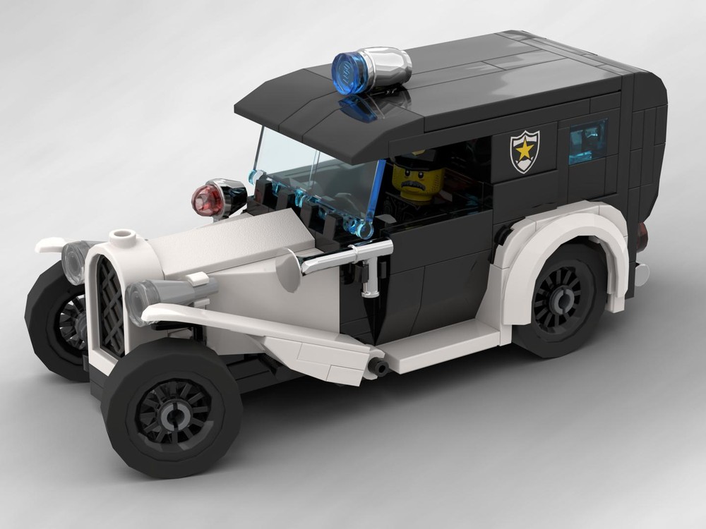 LEGO MOC 1930s Police Cruiser by Dongeraldo | Rebrickable - Build with LEGO