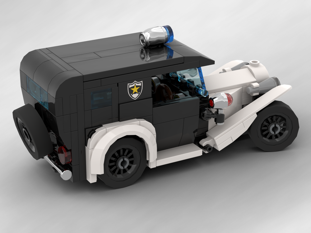 LEGO MOC 1930s Police Cruiser by Dongeraldo | Rebrickable - Build with LEGO