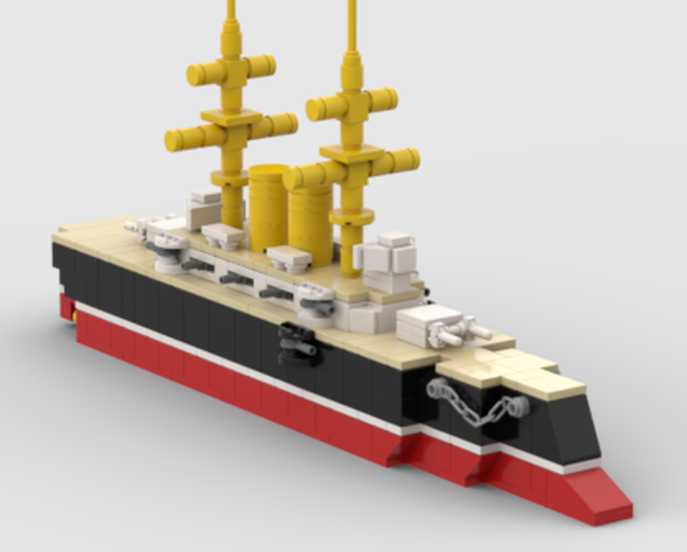 LEGO MOC HMS Thunder Child by TerminatorFan1984 | Rebrickable - Build ...