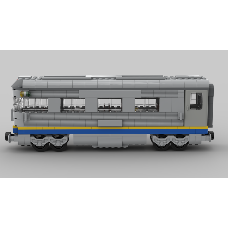 LEGO MOC Santa fe passanger train - observation car by josszo ...