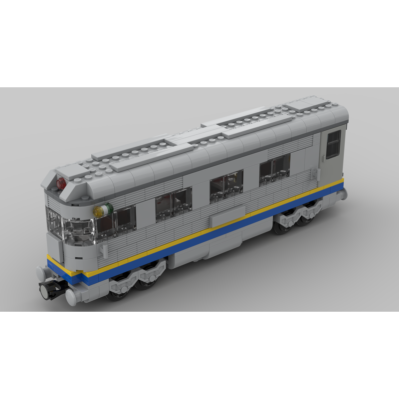 LEGO MOC Santa fe passanger train - observation car by josszo ...