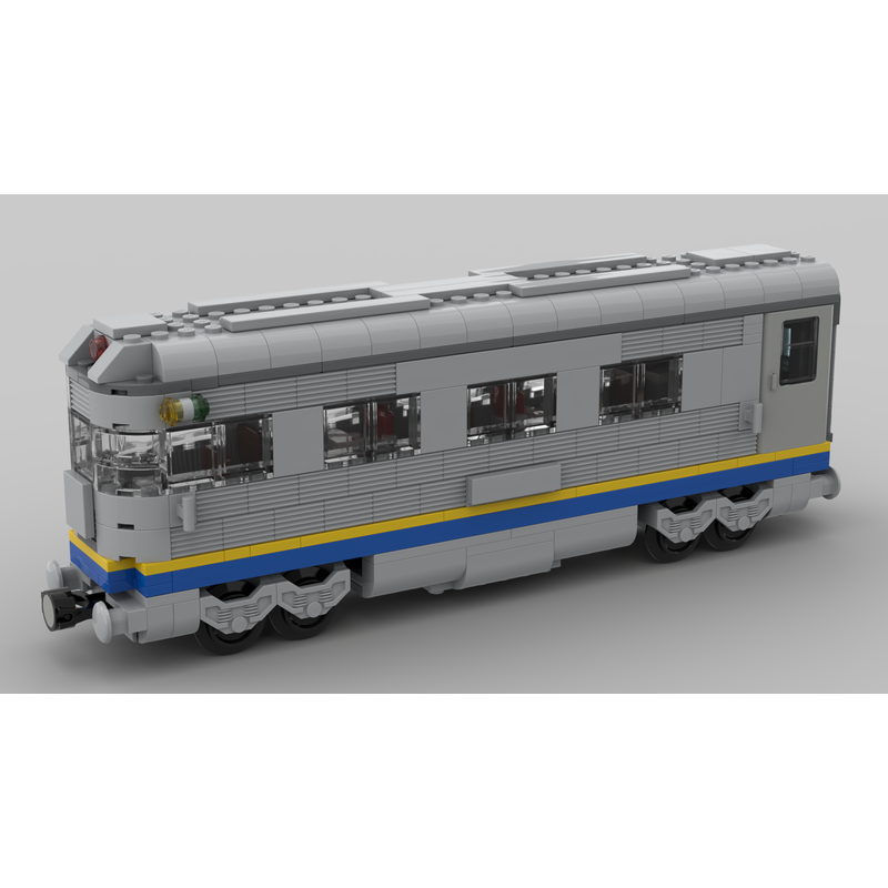 LEGO MOC Santa fe passanger train - observation car by josszo ...