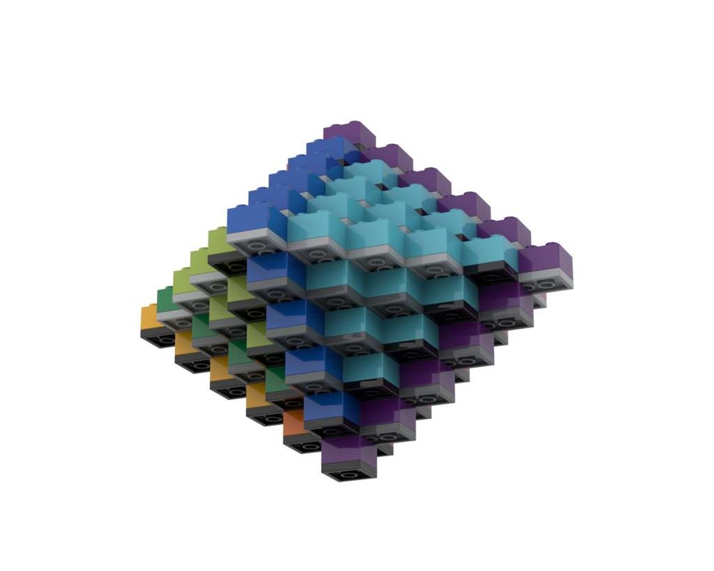 Lego Moc Octahedron By Flerpdederp Rebrickable Build With Lego