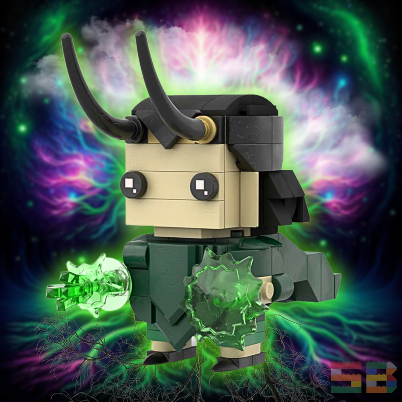 LEGO MOC God Loki Brickheadz by SafeBrickz | Rebrickable - Build with LEGO