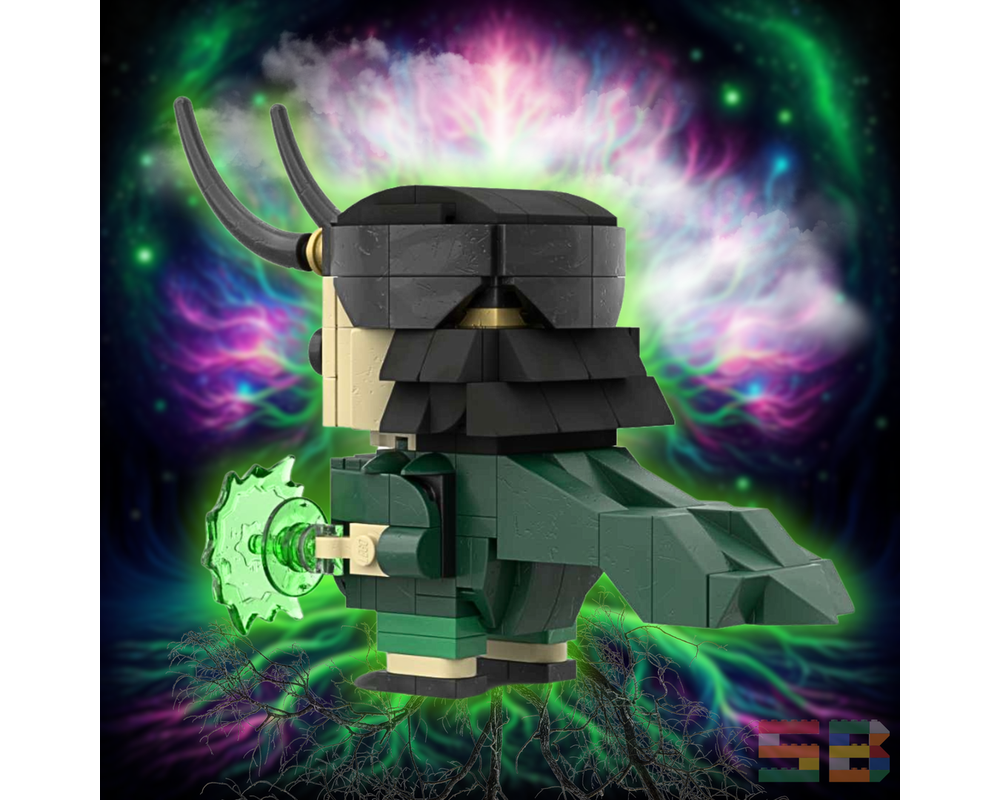 LEGO MOC God Loki Brickheadz by SafeBrickz | Rebrickable - Build with LEGO