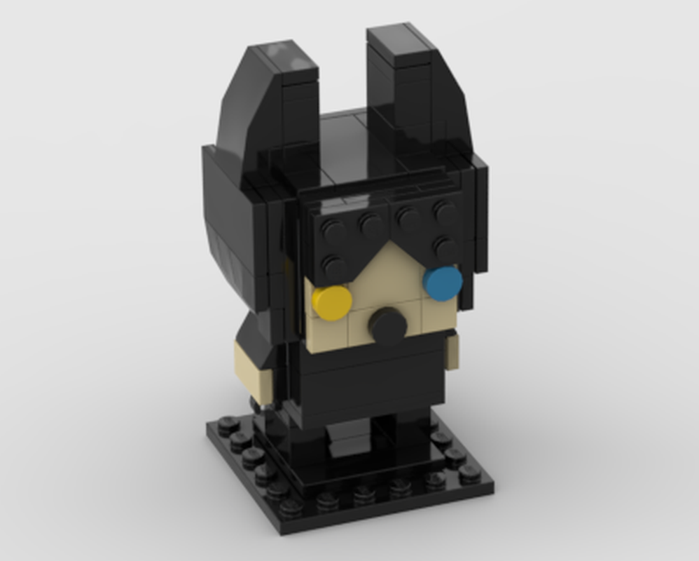 LEGO MOC Lil Gaster by TerminatorFan1984 | Rebrickable - Build with LEGO