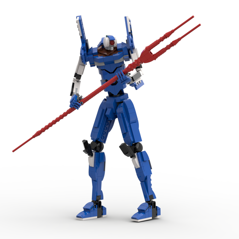 LEGO MOC Evangelion unit 00 refit (NGE and Rebuild color schemes) by ...