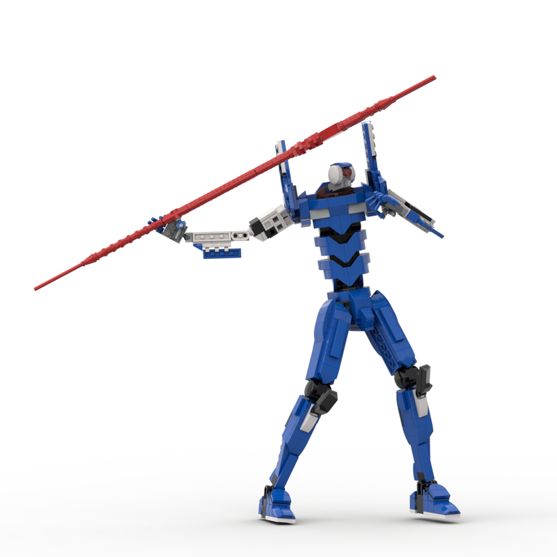 LEGO MOC Evangelion unit 00 refit (NGE and Rebuild color schemes) by ...