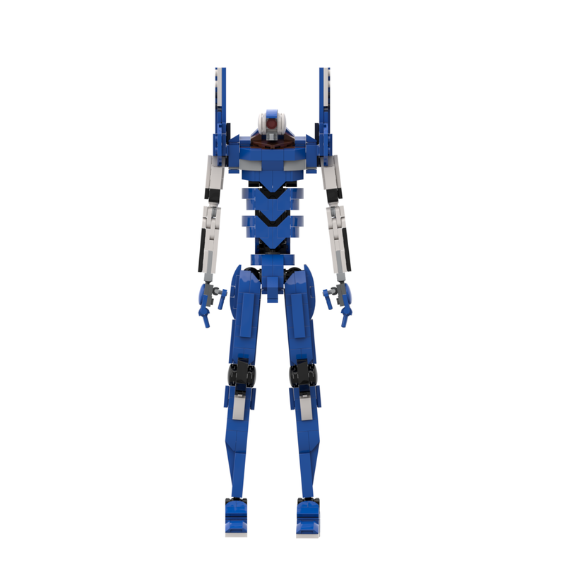 LEGO MOC Evangelion unit 00 refit (NGE and Rebuild color schemes) by ...