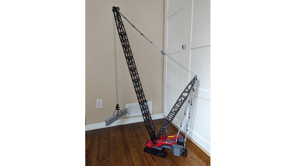 LEGO MOC MLC300 Crawler Crane by mdemerchant | Rebrickable - Build with ...