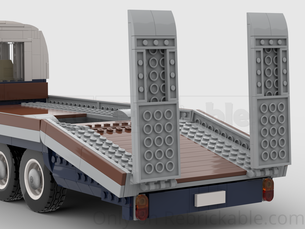 Lego Moc Volkswagen T2 Car Hauler By Huan3176 Rebrickable Build