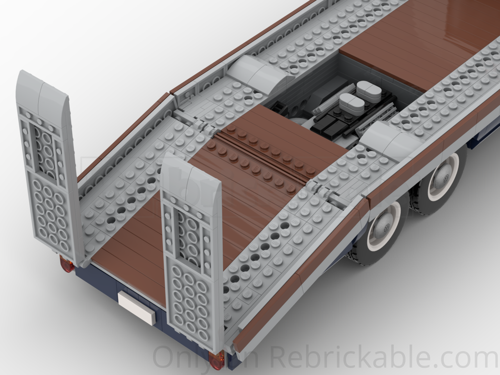 Lego Moc Volkswagen T2 Car Hauler By Huan3176 Rebrickable Build