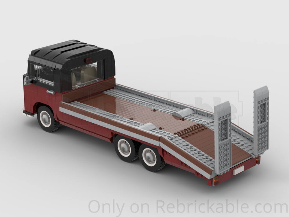 Lego Moc Volkswagen T2 Car Hauler By Huan3176 Rebrickable Build