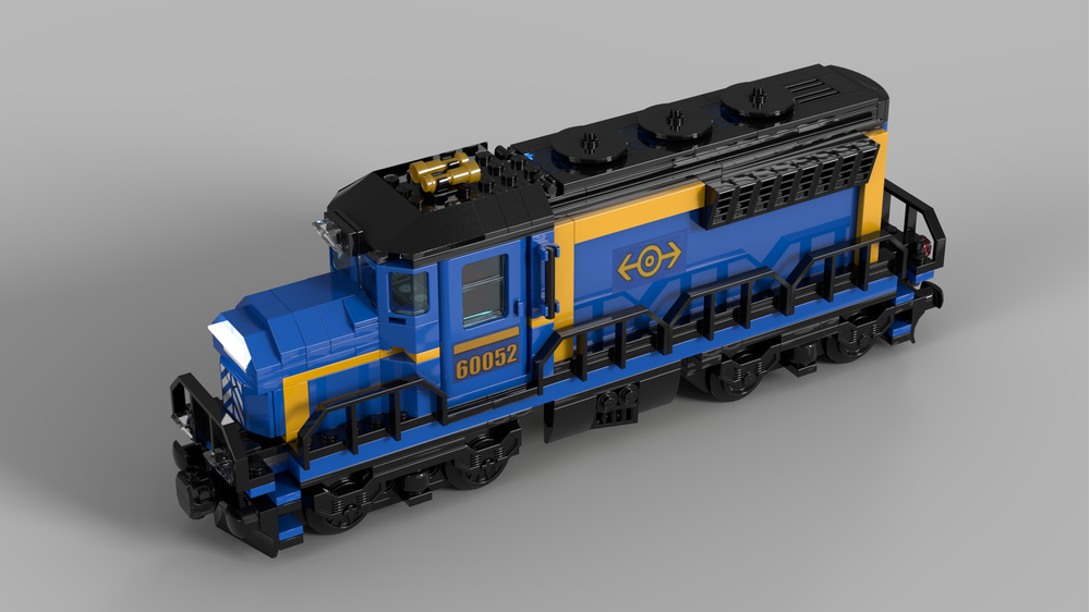 LEGO MOC 60052 Upgrades - Box Car, Gondola, Lights by TrainsWithLights ...