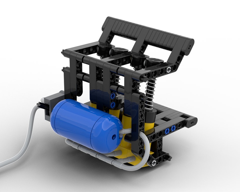 LEGO MOC Hand Pump (4x Pumps with air tank) by Nico71 | Rebrickable ...