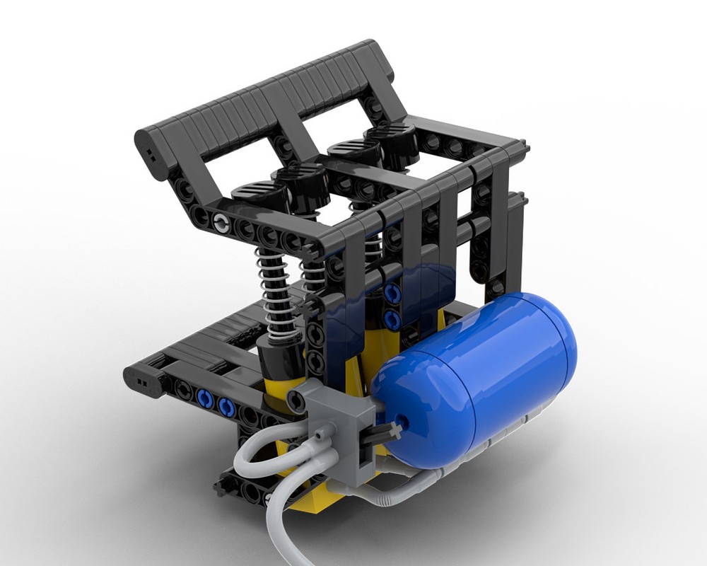 LEGO MOC Hand Pump (4x Pumps with air tank) by Nico71 | Rebrickable ...