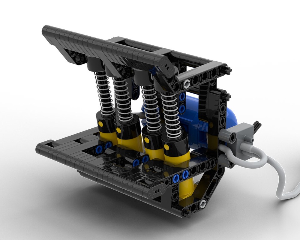 LEGO MOC Hand Pump (4x Pumps with air tank) by Nico71 | Rebrickable ...