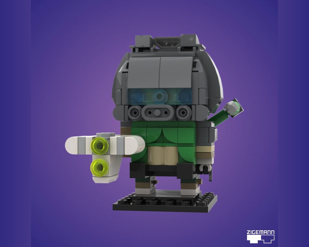 LEGO MOC Doom Marine/Doom Guy by ttZIGEMANN | Rebrickable - Build with LEGO