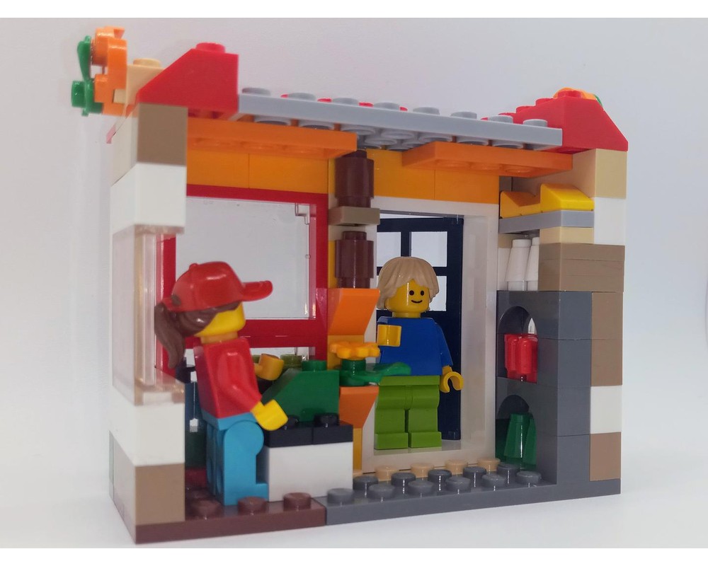 LEGO MOC 40357 BYGGLEK Petrol Station by Dafeld | Rebrickable - Build ...