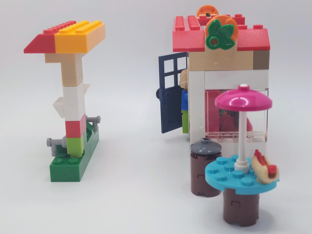 LEGO MOC 40357 BYGGLEK Petrol Station by Dafeld | Rebrickable - Build ...