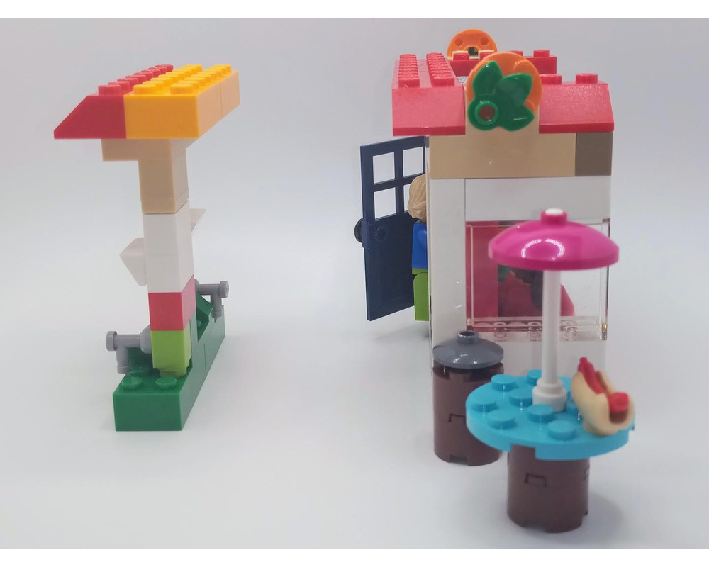 LEGO MOC 40357 BYGGLEK Petrol Station by Dafeld | Rebrickable - Build ...