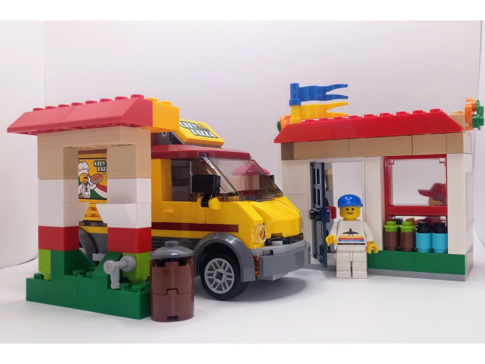 LEGO MOC 40357 BYGGLEK Petrol Station by Dafeld | Rebrickable - Build ...
