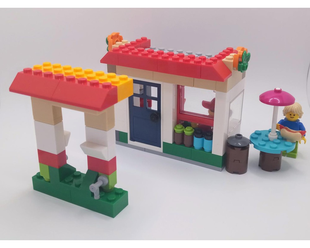 LEGO MOC 40357 BYGGLEK Petrol Station by Dafeld | Rebrickable - Build ...