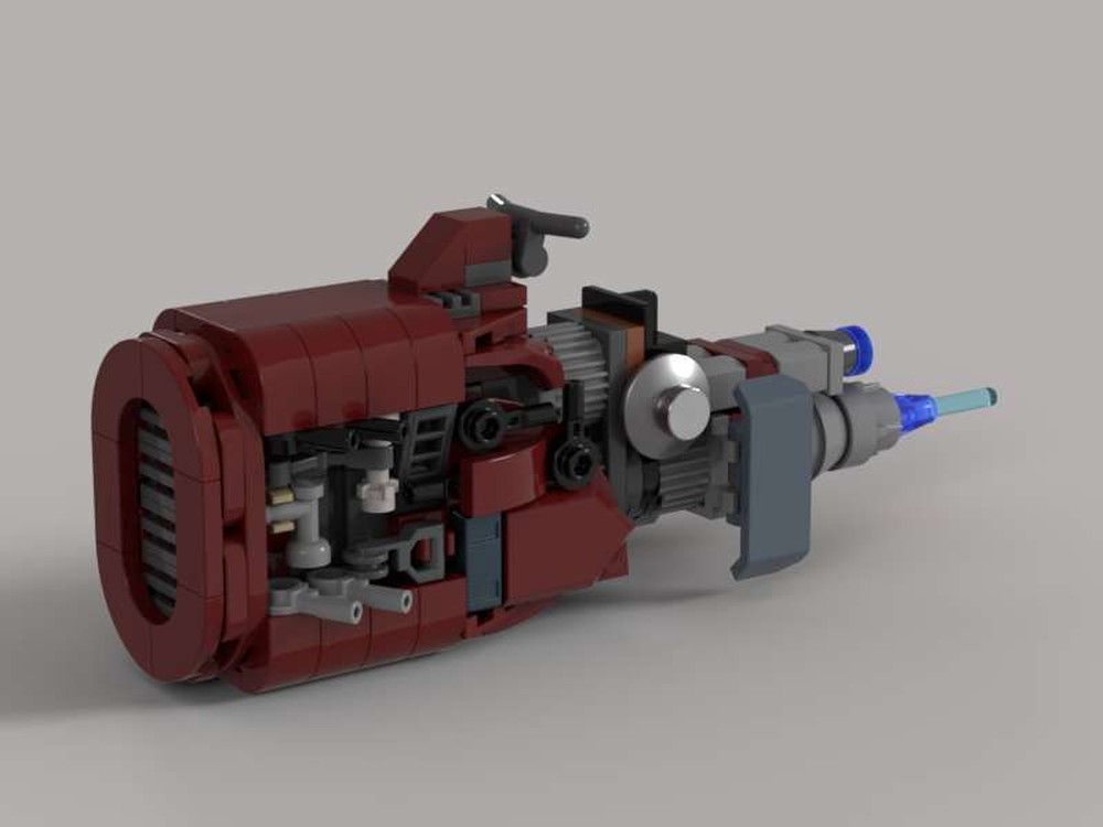 LEGO MOC rey landspeeder by bricknap | Rebrickable - Build with LEGO