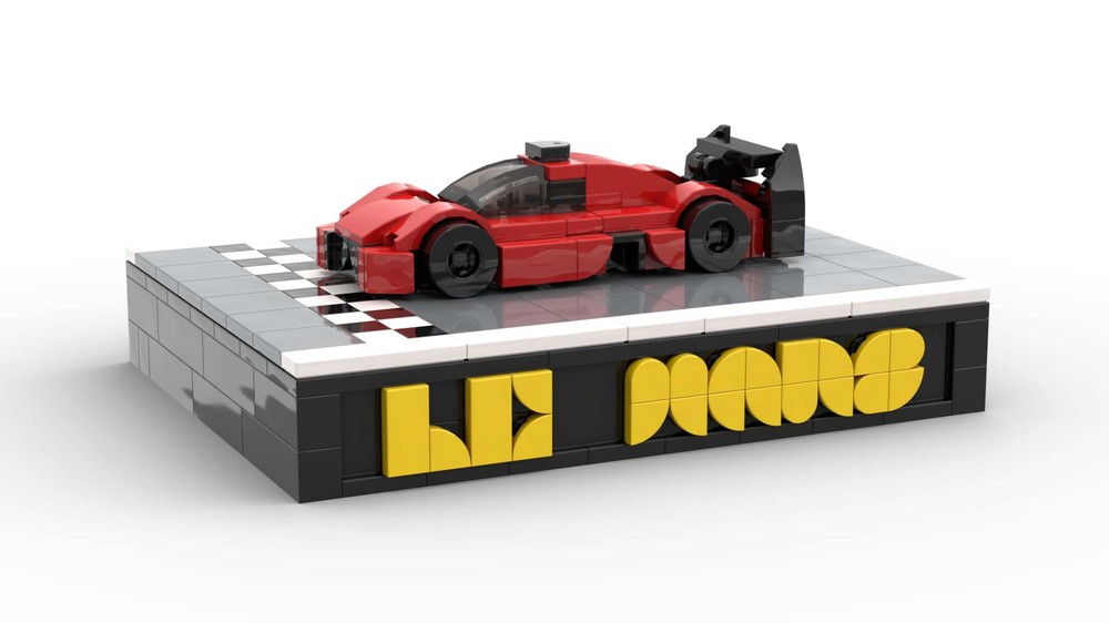 LEGO MOC Mini Ferrari 499P by barsim70 | Rebrickable - Build with LEGO
