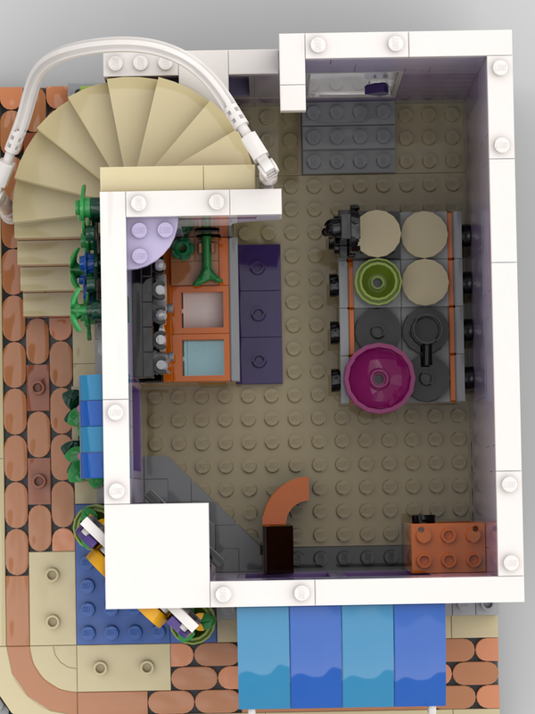 LEGO MOC Friends Community Kitchen Modular by KTBrickworks ...