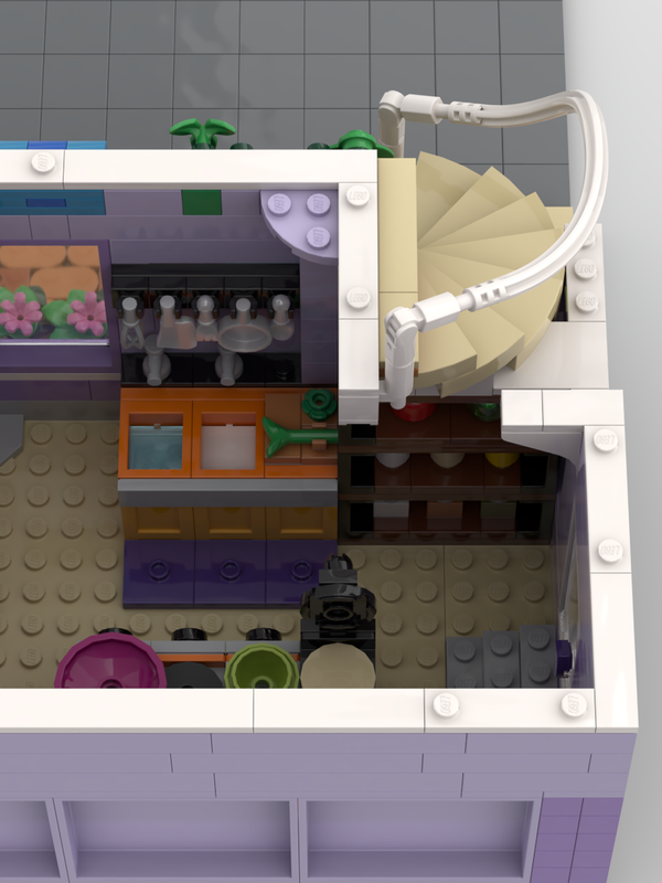 LEGO MOC Friends Community Kitchen Modular by KTBrickworks ...