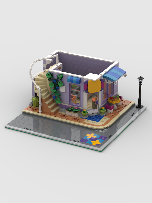 LEGO MOC Friends Community Kitchen Modular by KTBrickworks ...
