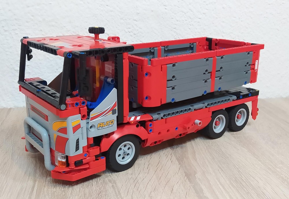 LEGO MOC 42098 camión elevador de gancho by RPM Technic Creations ...