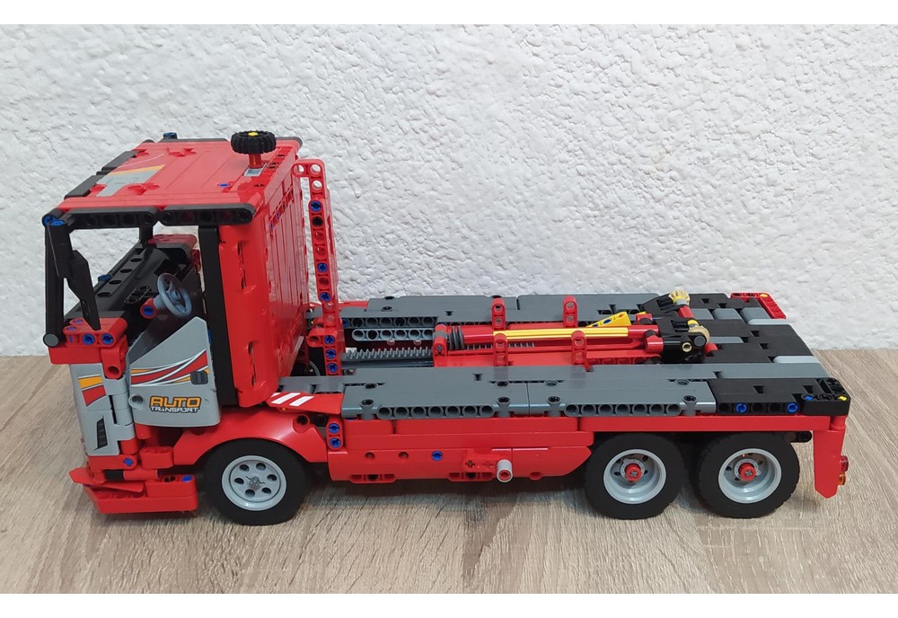 Lego Moc 42098 Camión Elevador De Gancho By Rpm Technic Creations