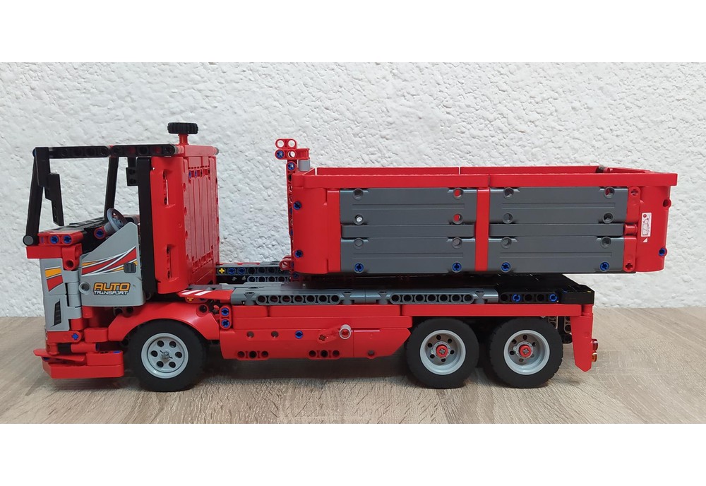 Lego Moc 42098 Camión Elevador De Gancho By Rpm Technic Creations