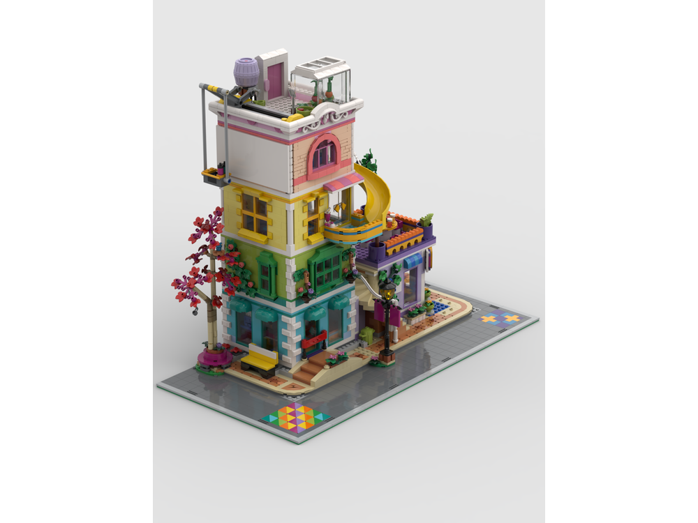 LEGO MOC Friends Community Centre and Kitchen Combined Modular by ...