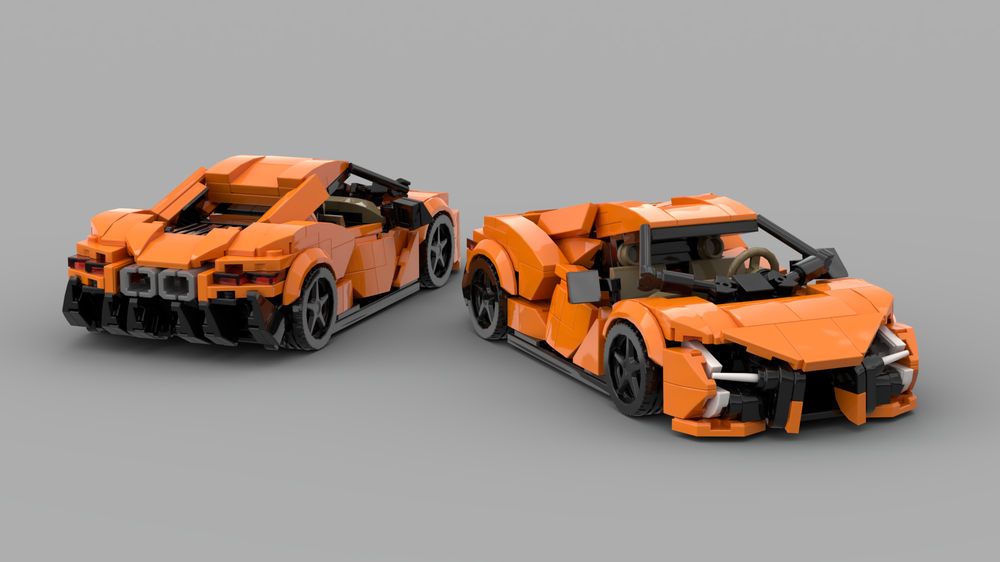 Lego Moc Lamborghini Revuelto By Crossroads Rebrickable Build With Lego