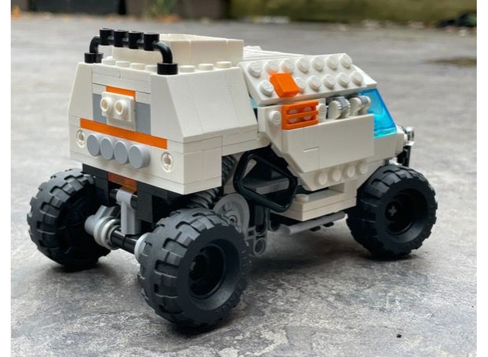Lego Moc Lost In Space Chariot Rover By Orchardbuilds Rebrickable