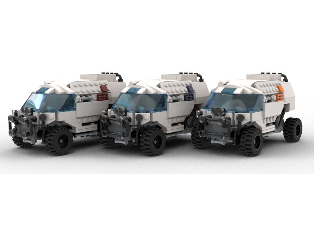 Lego Moc Lost In Space Chariot Rover By Orchardbuilds Rebrickable