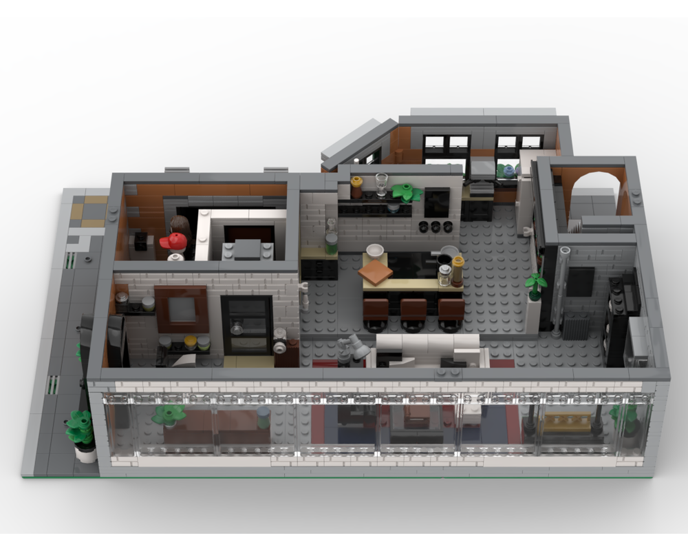 LEGO MOC SitComplex - Queer Eye Ground Floor (without roof) by Brick ...