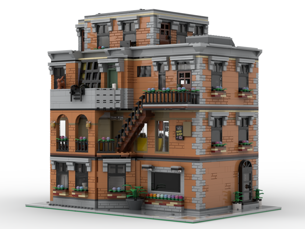 Lego Moc Sitcomplex Queer Eye Ground Floor Without Roof By Brick