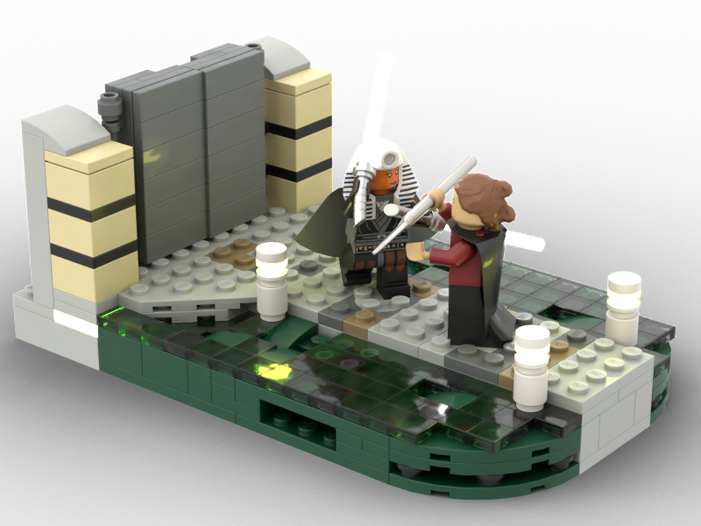 LEGO MOC Duel on Calodan by donnydings77 | Rebrickable - Build with LEGO