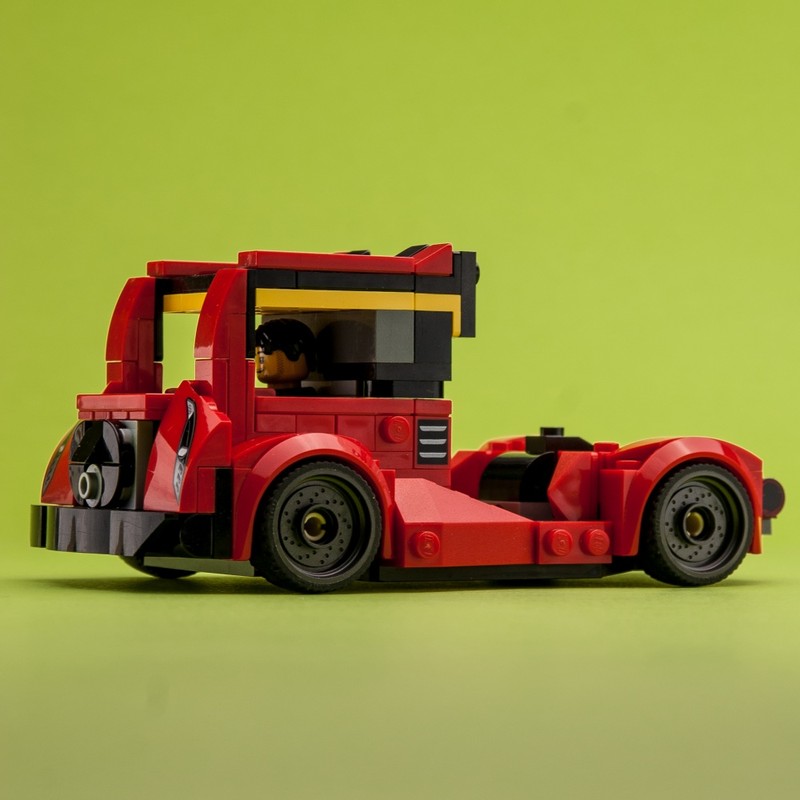 LEGO MOC 76914 Ferrari Truck by Keep On Bricking | Rebrickable - Build ...
