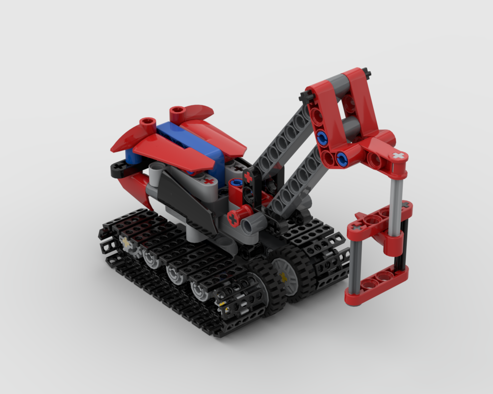 Lego Moc Crawler Crane 42148 Alternative By Erikgs Rebrickable