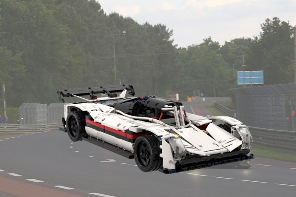 LEGO MOC Le-man racer by kovchenkovskiy | Rebrickable - Build with LEGO