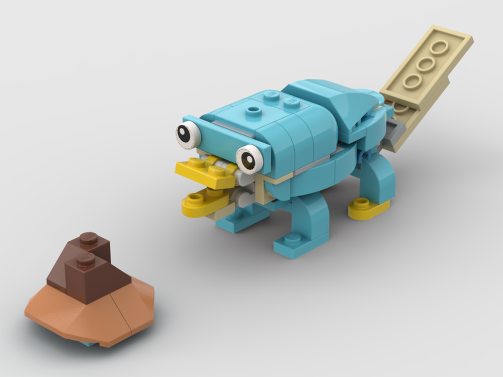LEGO MOC Perry the Platypus by tneller | Rebrickable - Build with LEGO